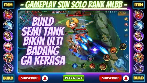 Sun Mobile Legends Top Global Sun Vs Badang Exp Lane Build Sun