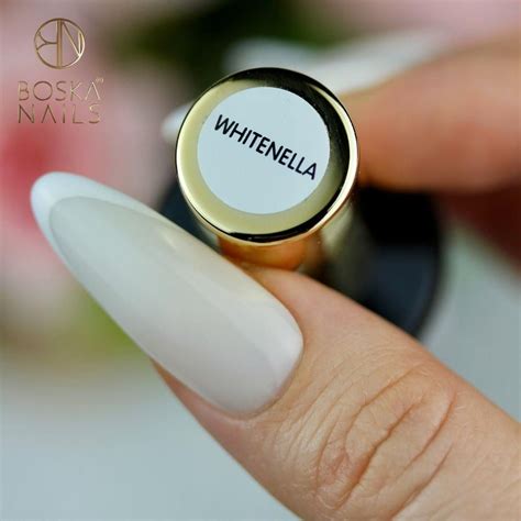 Boska Nails Żel Budujący Do Paznokci W Butelce Gelixir Whitenella 15Ml
