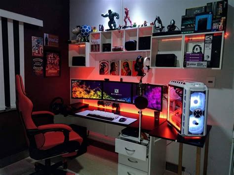 Quarto gamer 45 ideias e inspirações incríveis Computer gaming room