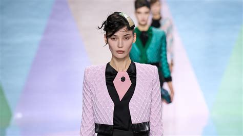 Armani Privé Spring 2023 Couture Fashion Show Vogue