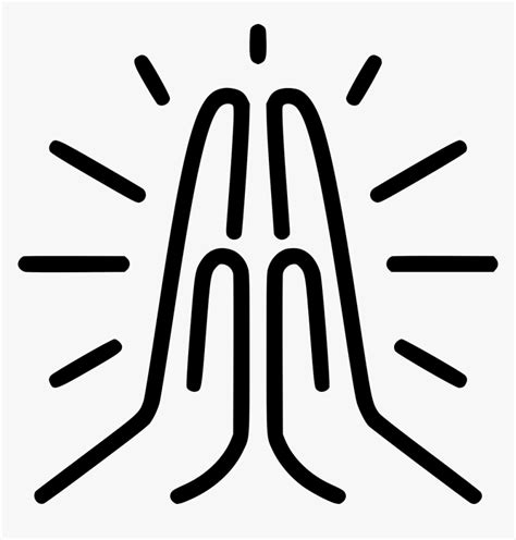 Praying Hands Prayer Hands Icon Png Transparent Png Transparent