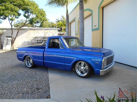 1969 Chevrolet C10 572 Truck Short Bed Pro Touring Air Ride Bagged Shop
