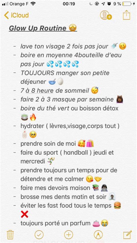 Comment Glow Up Conseils De Motivation Routine Pour Le Visage