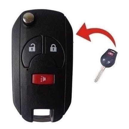 Chave Canivete Nissan Versa March 3 Botões placa sem ship Shopee
