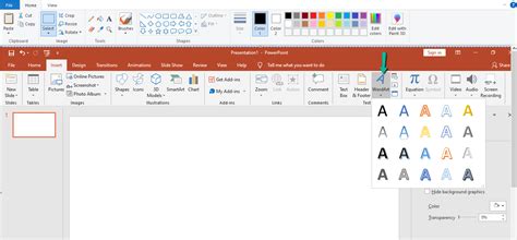 Curve Text In Powerpoint
