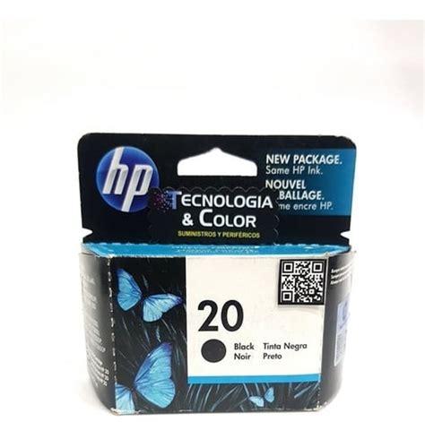 Cartucho Hp 20 Negro Original C6614d