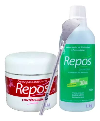 Amaciante 120ml Creme C ureia Repos 120g Bisturí Ref 222
