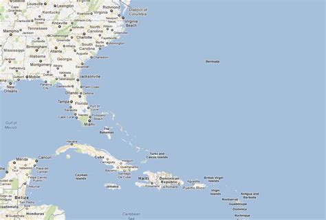 Bermuda Map USA