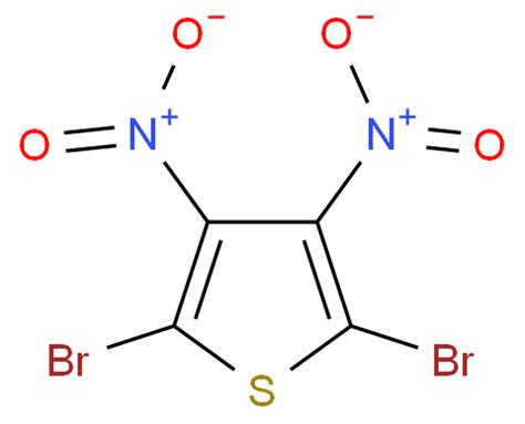 52431 30 8 2 5 二溴 3 4 二硝基噻吩 cas号52431 30 8分子式结构式MSDS熔点沸点