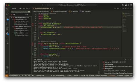 getting started with swift in vs code