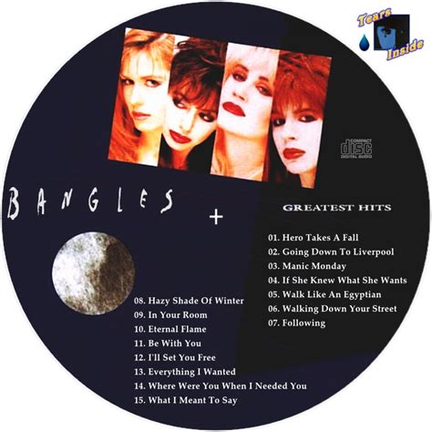 BANGLES GREATEST HITS バングルス グレイテストヒッツ 日本盤 全15曲収録 Tears