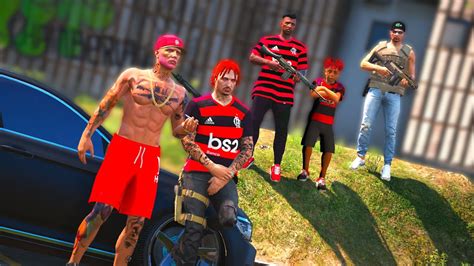 GTA V VIDA DO CRIME PEGUEI O JD NO COLÉGIO A TROPA DO CV