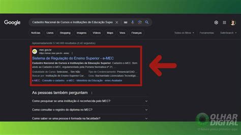 Como Saber Se Um Curso Reconhecido Pelo Mec