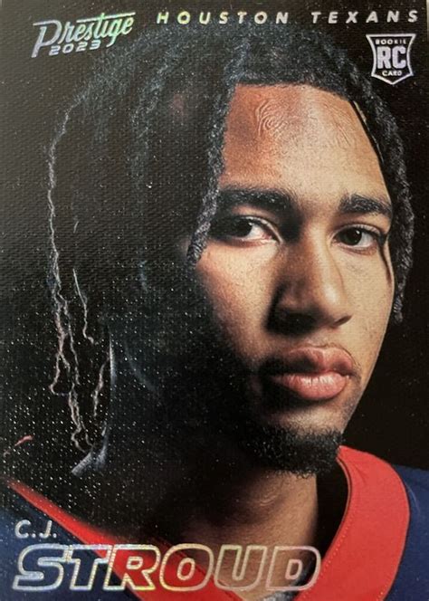CJ Stroud 2023 Prestige RP 25 Rookie Portraits SSP Price Guide