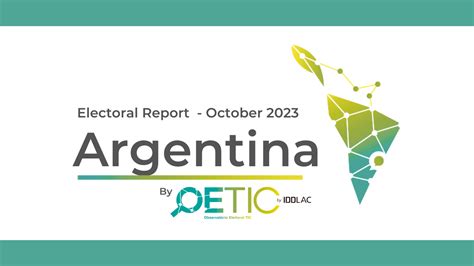 Electoral Report Argentina Idd Lac