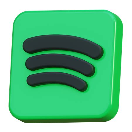 Spotify Logo D Illustrations Free In Png Blend Fbx Gltf