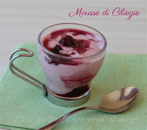 Mousse Di Ciliegie Dolce Al Cucchiaio Con Mascarpone Facile E Veloce