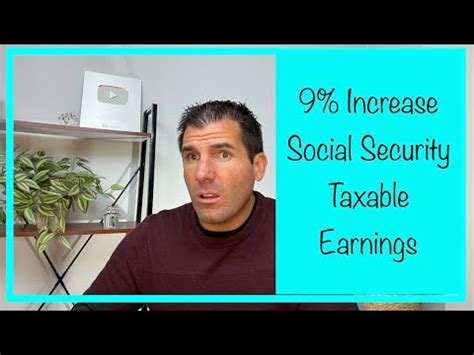 9 Increase Social Security Maximum Taxable Earnings In 2023 YouTube