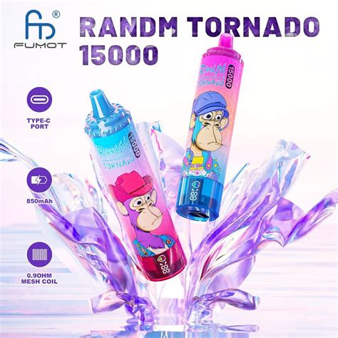 Randm Tornado 15K Puffs Disposable Vape Pen Wholesale
