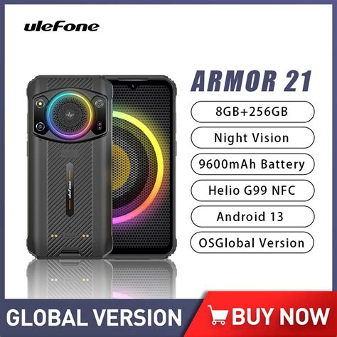 Ulefone Tel Fono Inteligente Armor 21 M Vil Resistente Con Android 13