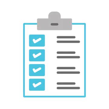 Checklist Flat Icon Vector Alarm Checklist List PNG And Vector With