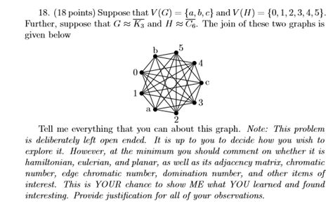 solved 18 18 points suppose that v g {a b c} and v h