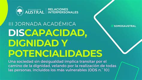 III Jornada Académica Discapacidad Dignidad y Potencialidades YouTube