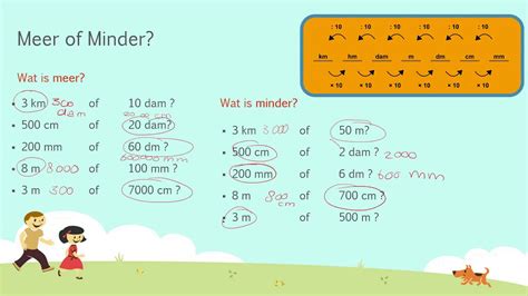 LES 4 REKENEN Meten Met Maten 2 Lengtematen Groep 6 YouTube
