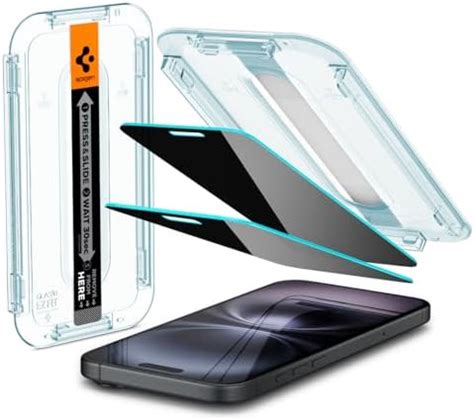 Spigen Protector de visualización de vidrio templado GlasTR EZ FIT