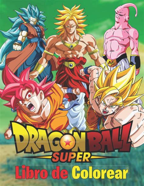 Buy Dragon Ball Super Libro de Colorear 50 páginas para colorear de