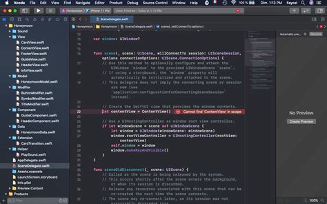 swiftui scenedelegate cannot find contentview in scope general discussion codecrew