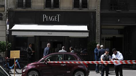 Braquage chez Piaget à Paris rue de la Paix 10 à 15 millions d euros