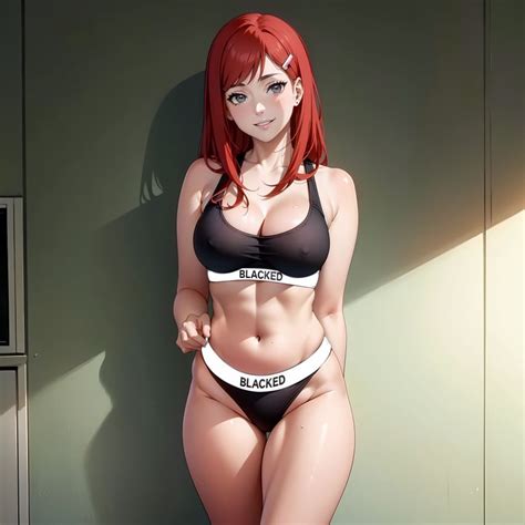 1girls Ai Generated Blacked Blacked Clothing Female Female Only Looking At Viewer Naruto Naruto
