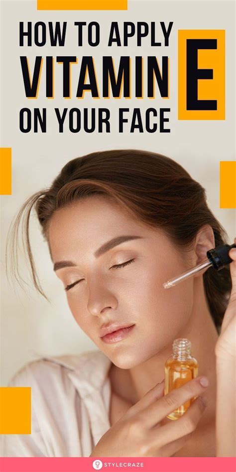 Vitamin E Capsule For Skin Benefits And How To Use On Face Artofit