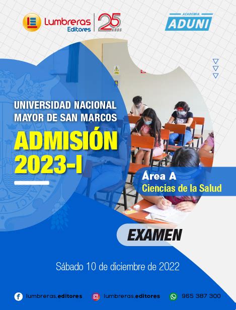 Admisión UNMSM 2023 I Lumbreras Editores