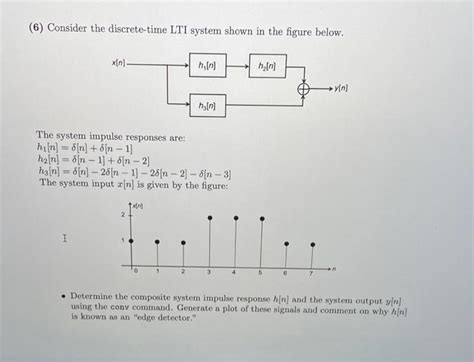 Solved Using Matlab Consider The Discrete Time Lti Sy