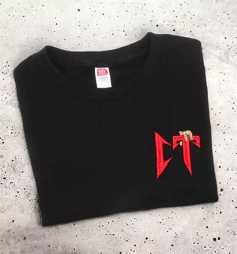 Playera Corridos Tumbados Natanael Cano Logo Bordado 309 En Boca Del