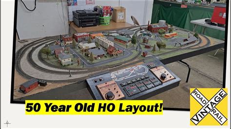 Year Old Atlas X Ho Scale Dc Layout Tour And Test Run It Has
