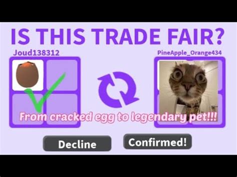 Whatever Pet I Get From Cracked Egg I Have To Trade It To A Legendary