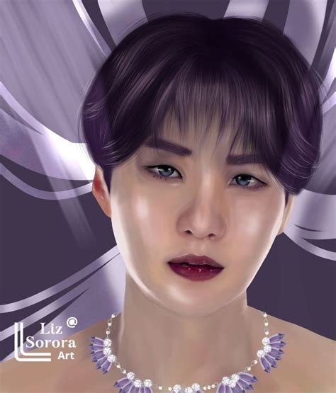 Yoongi Fanart Yoongi Digital Painting Fan Art