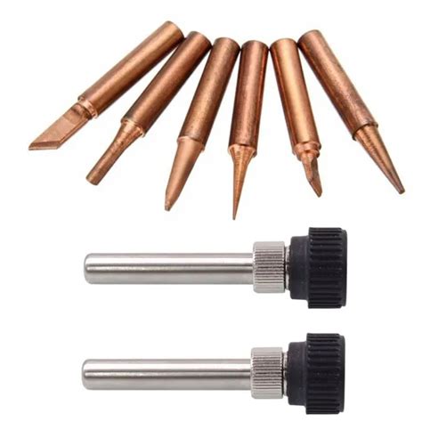 EMBOUTS EN FER à souder Precision 8 pièces cuivre 900MT avec kit de