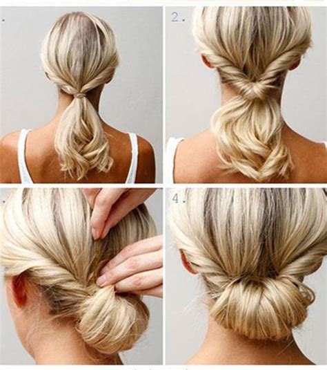 Chignon Facile Et Rapide Le Chignon Banane Pour Les Nulles Et En 3 Temps