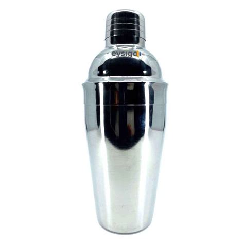 Kokteyl Shaker Seti 500 ml Paslanmaz Çelik 7 Parça Eysigo