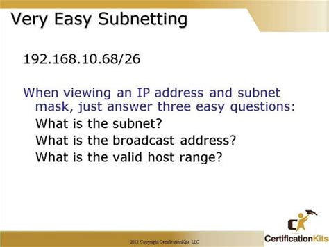 Cisco Ccna Ip Addressing And Subnetting Part V