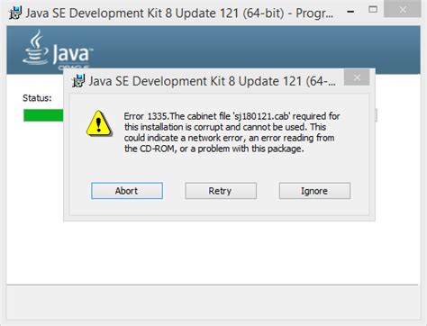 installation can t install java jdk 8 64 bit on windows 10 super user