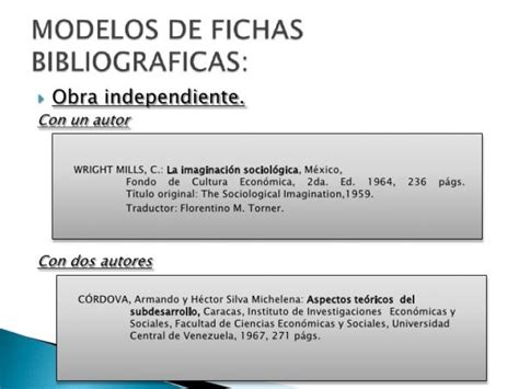 30 Ejemplos de Fichas Bibliográficas Qué son y cómo hacerlas