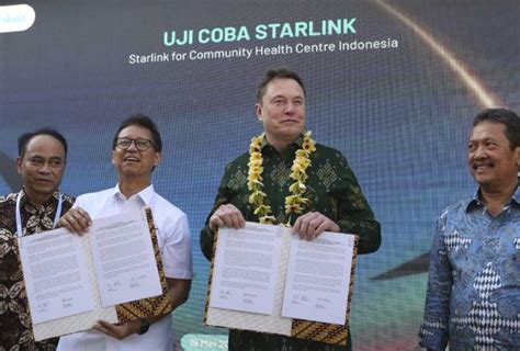 Elon Musk Introduces Starlink Service In Indonesia