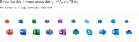 Microsoft Office Icons