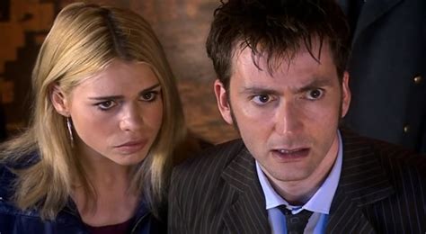 David Tennant And Billie Piper In Doctor Who Ann Longmore Etheridge
