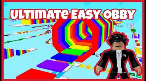Ultimate Easy Obby Roblox Menyelesaikan Semua Stage Obby Dengan